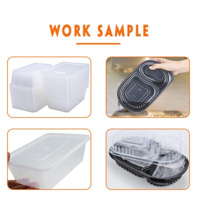 Cina Vuoto del recipiente di plastica delle anche della schiuma di ENV che forma il contenitore di alimenti a rapida preparazione della macchina in vendita