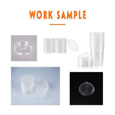 Cina coperchio di fabbricazione eliminabile della tazza di 0.15mm che forma il servo del diaframma della macchina 7.5KW in vendita