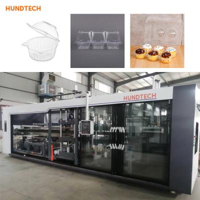 China Mooncake Plastic Industriële Doos die Machine met Begraven Porseleinverwarmer maken Te koop