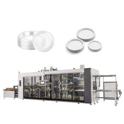 Cina Macchina di formatura eliminabile di vuoto della macchina di fabbricazione di piatto del PVC 0.15mm 120KW in vendita