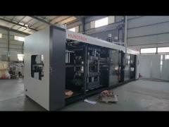 4.5KW servocontainer Plastic Vacuüm die Hoge rendement van de Machine het Scherpe Post vormen