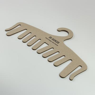 Cina Spessore di carta in cartone naturale biancheria intima appendiabiti riciclati logo personalizzato sostenibile in vendita