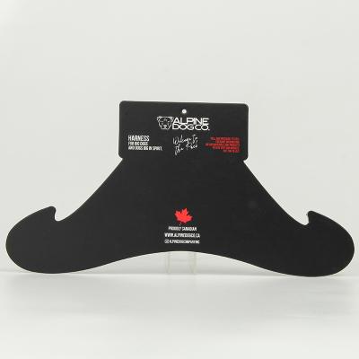 Китай Custom Design Logo Printing Thick Cardboard Paper Hanger Для одежды для домашних животных продается