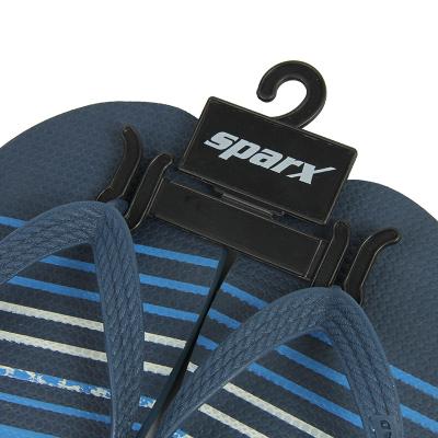 Cina Logo personalizzato Calzature in plastica nera per la mostra di sandali Flip-flops in vendita