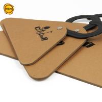 China Customized Cardboard Hanger With Plastic Hook For Pet Clothes for sale