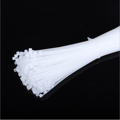 Cina Auto che chiude fascette ferma-cavo a chiave di nylon di nylon bianche delle fascette ferma-cavo 3.6mmX200mm le 66 in vendita