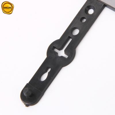 China gancho plástico da correia do anti deslizamento de 52mmx158mm com etiqueta à venda