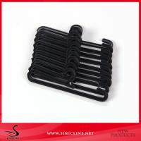 China Cardboard White Plastic Hangers for sale