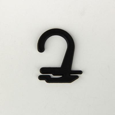 Cina serigrafia di plastica nera dei ganci del PE spesso 2.5mm di 2mm in vendita