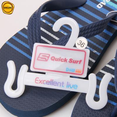 Cina Gancio di plastica bianco delle scarpe di modo operato doppio per i sandali in vendita
