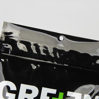 Cina Carta di intestazione del polisacco dell'alimento del nero del ODM dell'OEM 15x20x6cm in vendita