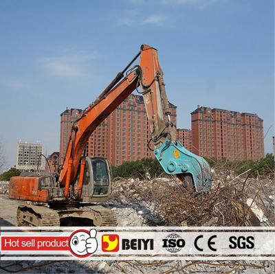 China BEIYI hydraulic pulverizer plier demolition pulverizer concrete supplier at 2016 bauma for sale
