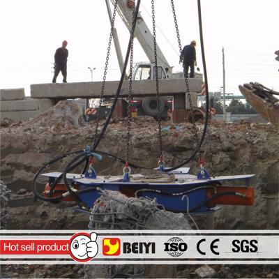 China BEIYI brand CE approved backhoe Professional hydraulic concrete square pile breaker on sales for sale