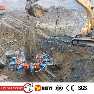 China BEIYI new type hydraulic concrete pile cutter cropper HOT sale hydraulic pile breaker for round concrete piles for sale