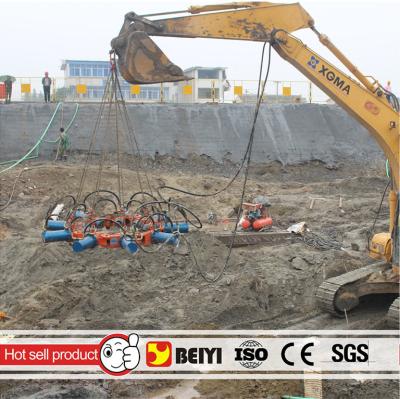 China HOT sale BEIYI new type hydraulic concrete pile breaker pile cropper machinery  for excavator or crane for sale