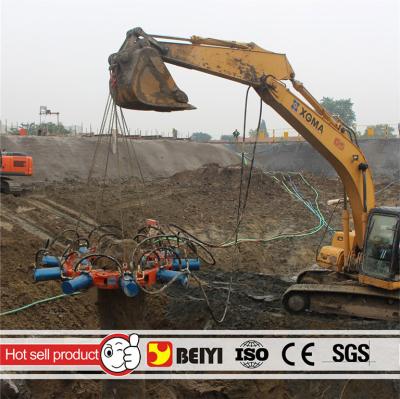 China HOT sale BEIYI new type hydraulic concrete pile cutter pile cropper machinery  for excavator or crane for sale