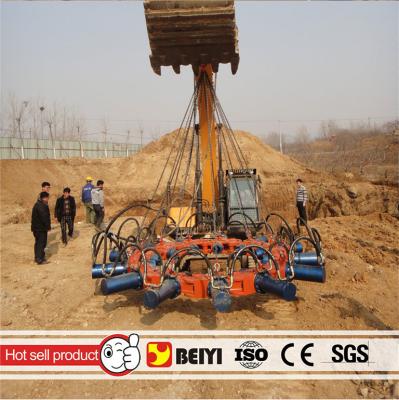 China HOT sale BEIYI new type hydraulic concrete pile cutter pile cropper wholesales for excavator or crane for sale