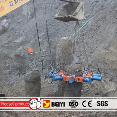 China HOT sale BEIYI new type hydraulic concrete pile cutter pile cropper distribut for excavator or crane for sale