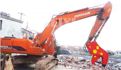 China BEIYI BY-HC SERIES  hydraulic pulverizer plier demolition pulverizer concrete for sales at 2016 bauma for sale