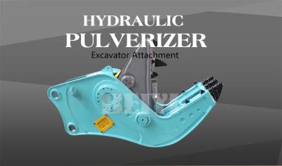 China BEIYI BY-HC SERIES  hydraulic pulverizer plier demolition pulverizer concrete manufactory at 2016 bauma for sale