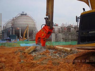 China BEIYI BY-HC SERIES  hydraulic pulverizer plier demolition pulverizer concrete exports at 2016 bauma for sale