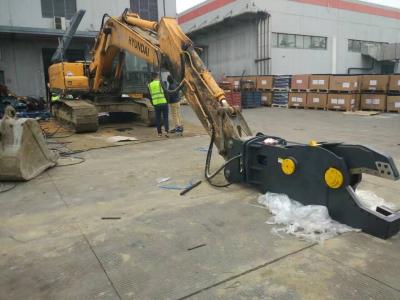 China BEIYI BY-CS200RT hydraulic scrap shear for Excavator multifunctional steel cutter rotary type COMPANY for sale