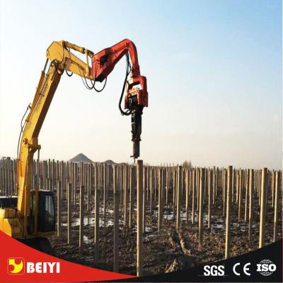 China Beiyi V330 hydraulic static pile driver equipment for sale