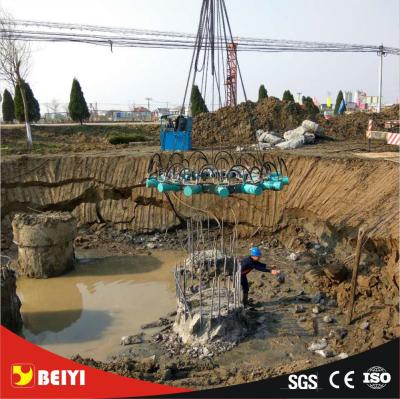 China BEIYI BYMK180S-1 Concrete Pile Head Cutter circular hydraulic excavator crusher for sale