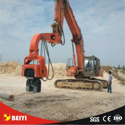 China Beiyi v330sheet pile driver equipment vibratory sheet pile driver for all excavators for sales for sale