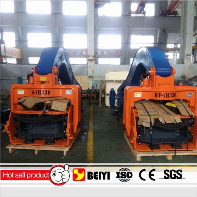 China BEIYI v350/330/300 Excavator hydraulic Pressure Vibro Pile Hammer for sale