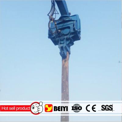 China Beiyi V330 Good Performance Hydraulic Excavator Mounted Vibratory Piling Hammer for sale