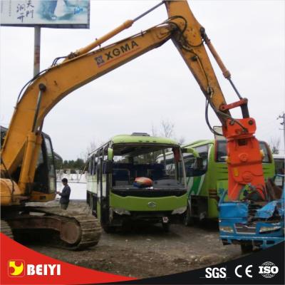 China excavator hydraulic demolition shear used for cutting scrap car/ sheet metal. for sale