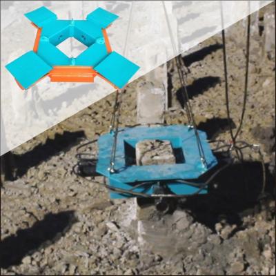 China Cutting concrete pile head machine BYP500S Concrete foundation pile Hydraulic pile breaker for sale