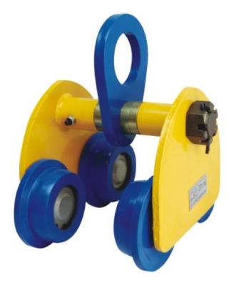 China Plain Trolley for Manual hoist /lever hoist/electric hoist (hand push) for sale
