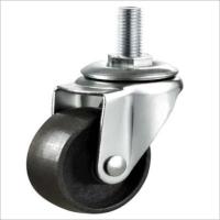 China stem casters iron wheels small caster wheels 3 in for sale