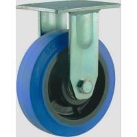 China 6 Inch  Rubber Casters For Trash Dumpster for sale