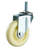 China 125mm Threaded Stem Casters Nylon Castor Wheels Stem Caster Wheels for sale