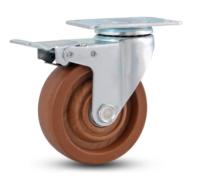 China 75mm Locking Wheels High Temp Caster Wheels Phenolic Caster for sale