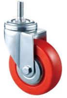 China red PU caster wheel for sale