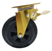 China Waste Bin Caster Wheel 8 Inch for sale