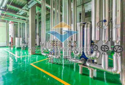 China DN100 Nozzle Diameter Fractionation Equipment With 50mm Insulation Layer For Oil Refining for sale