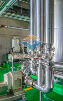 China Equipamento de refino de óleo comestível eficiente Desvaxagem de óleo de soja com extractor rotativo à venda