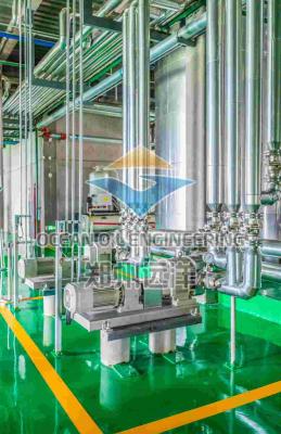 China 30-1500tons Capacity Oil Pretreatment Plant Customized Temperature And Compact Sieve for sale