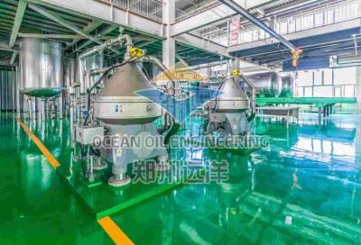 ISO9001 200-500TPD 생산 용량으로 식용유의 화학 정제 장비