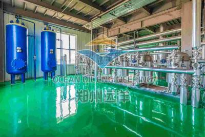 China Equipamento de refino de óleo comestível de controlo PLC 200 - 500TPD Capacidade Certificação ISO9001 à venda