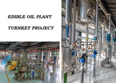 Cina Linea di produzione automatica dell'attrezzatura di elaborazione dell'olio da tavola 1000TPD acciaio al carbonio in vendita