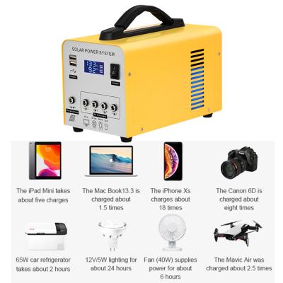 China 144W Travel portable lithium energy storage power supply portable power station for sale