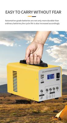 China 144W Travel portable lithium energy storage power supply portable power station for sale