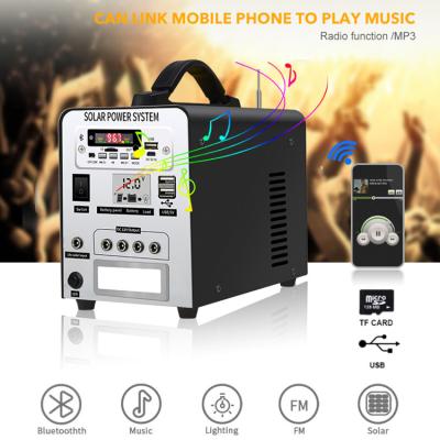 China 250W Portable Power Station 12V Solar Storage Generator With 12V 20Ah Lithium Solar Battery for sale