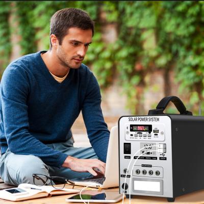 China 250W Portable Power Station 12V Solar Storage Generator With 12V 20Ah Lithium Solar Battery for sale